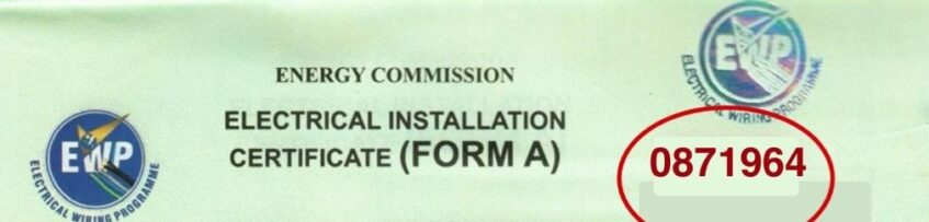 How to Fill Electrical Wiring Certificate (Form A) in Ghana - Mega ...