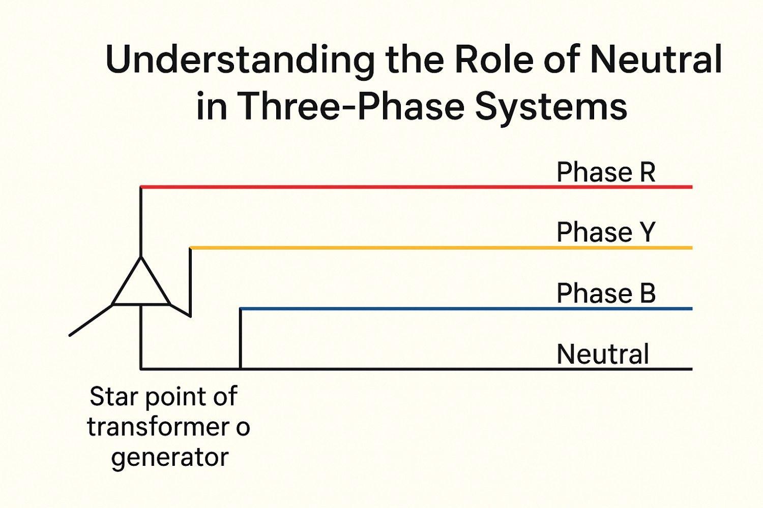 Understanding the Role of Neutral in Three-Phase Systems